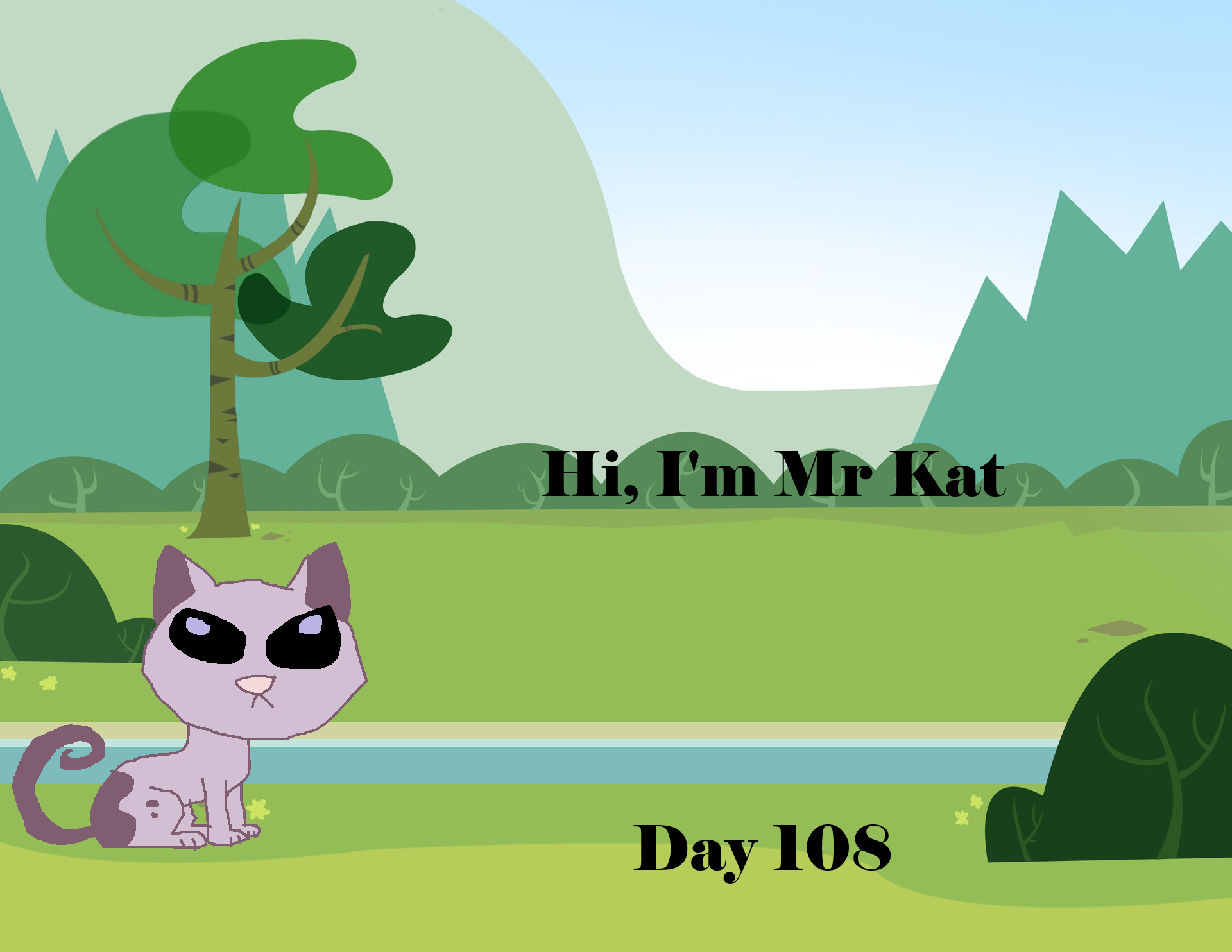 FurryCritters11 Day 108 - Mr Kat by FurryCritters11