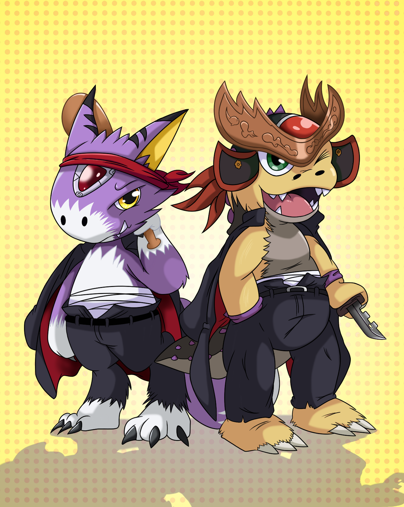 The Big ImageBoard (TBIB) - anthro bancho bandai namco baseball bat bat (object) bottomwear ...