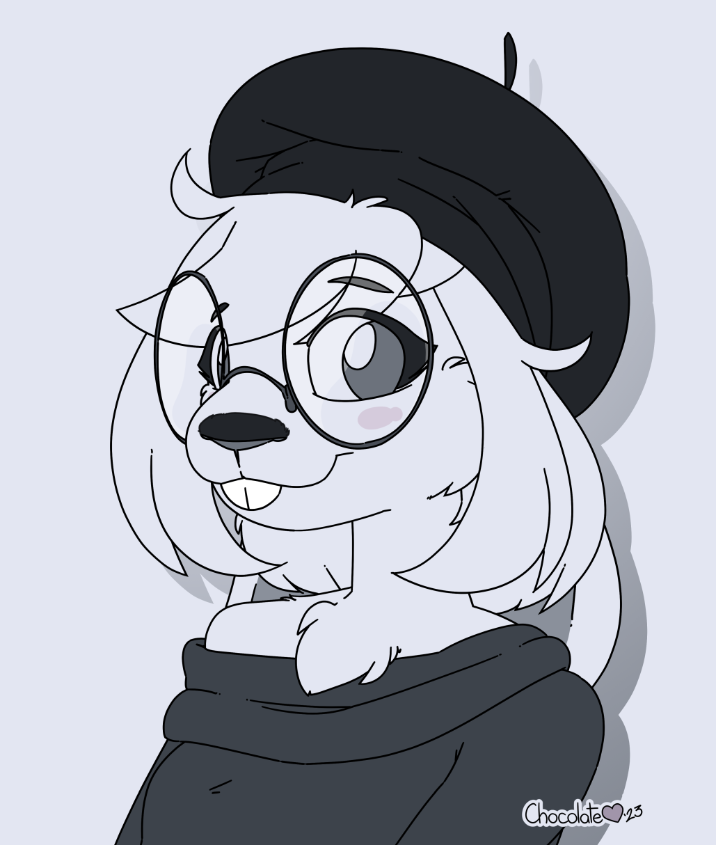 Amelie "Floof" Bunny Bust by ChocolateKitsune