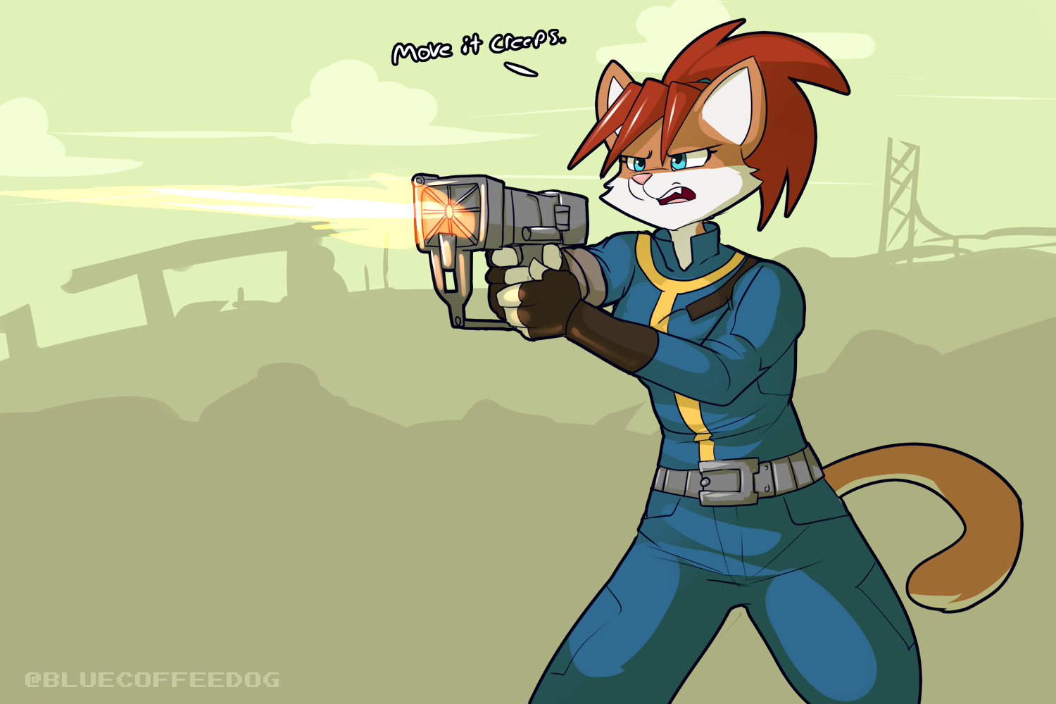 Apocalyptic Amber by bluecoffeedog