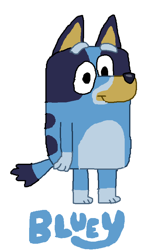 Bluey Heeler (Bluey) by DisneyBlueyFan