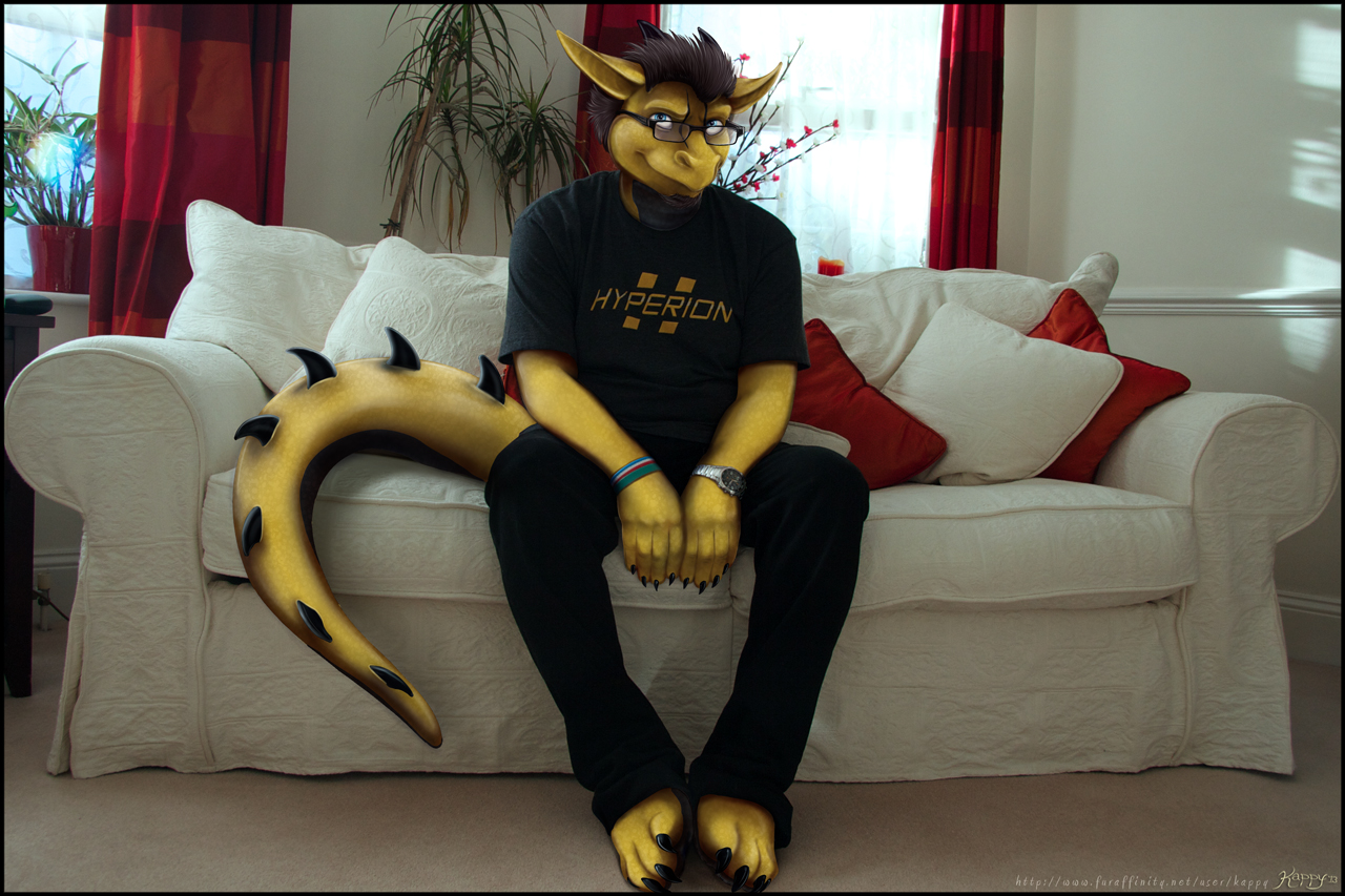 "Furs in the Flesh" - Deejay Dragon by Kappy