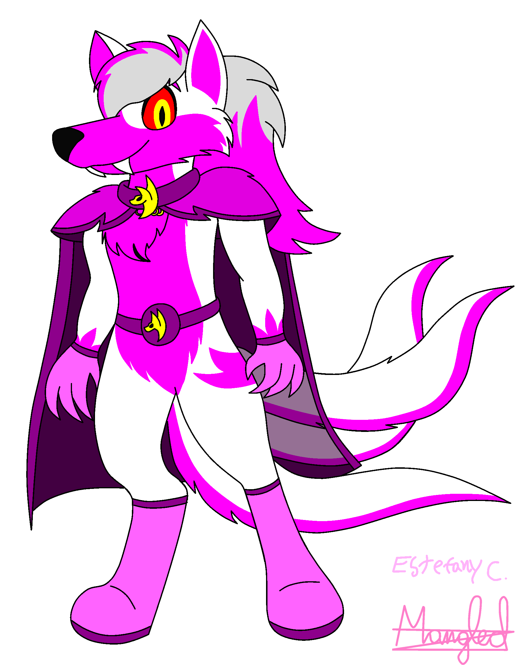 Maxim Moon The Vampire Hellhound [TrueTeleBugsFan468] by MangledTheArcticWolf