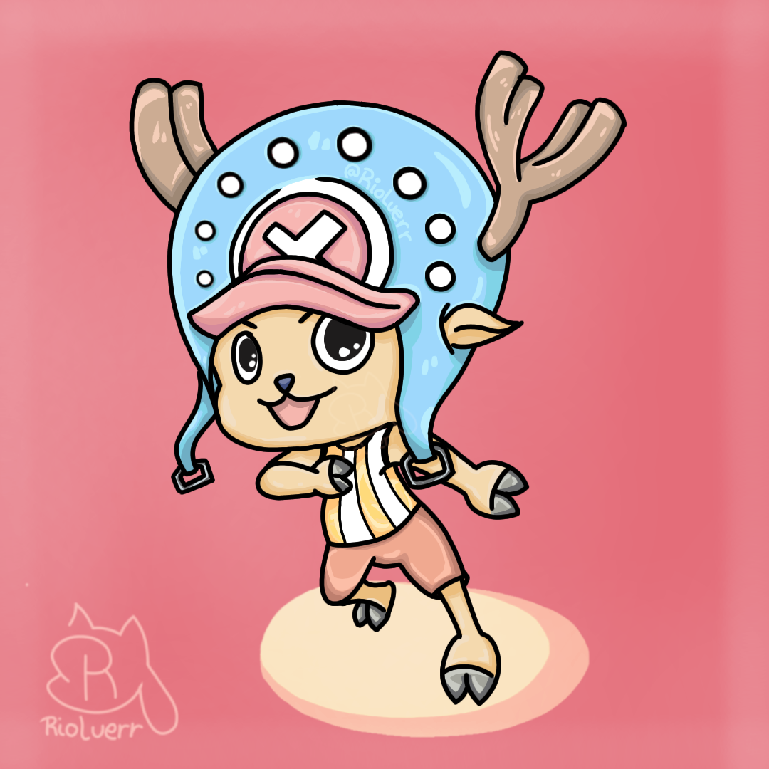 Tony Tony Chopper - One Piece Fanart by riorioluu