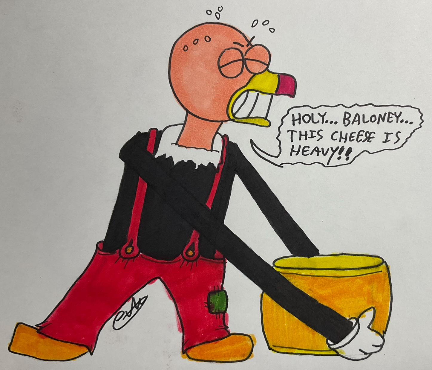 A Heavy Hunk of Cheese by BigBadBuzzard