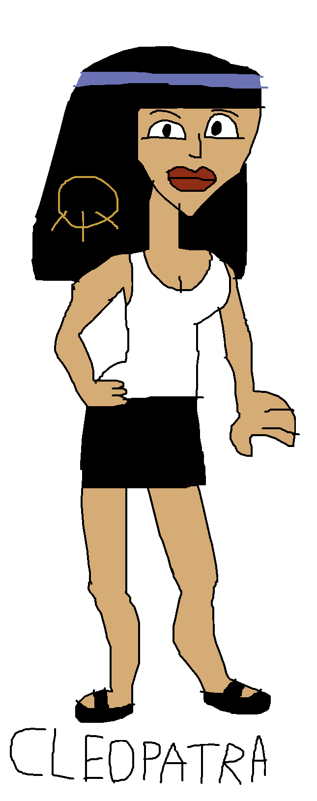 Cleopatra (Clone High) by SleepyBlueyFan