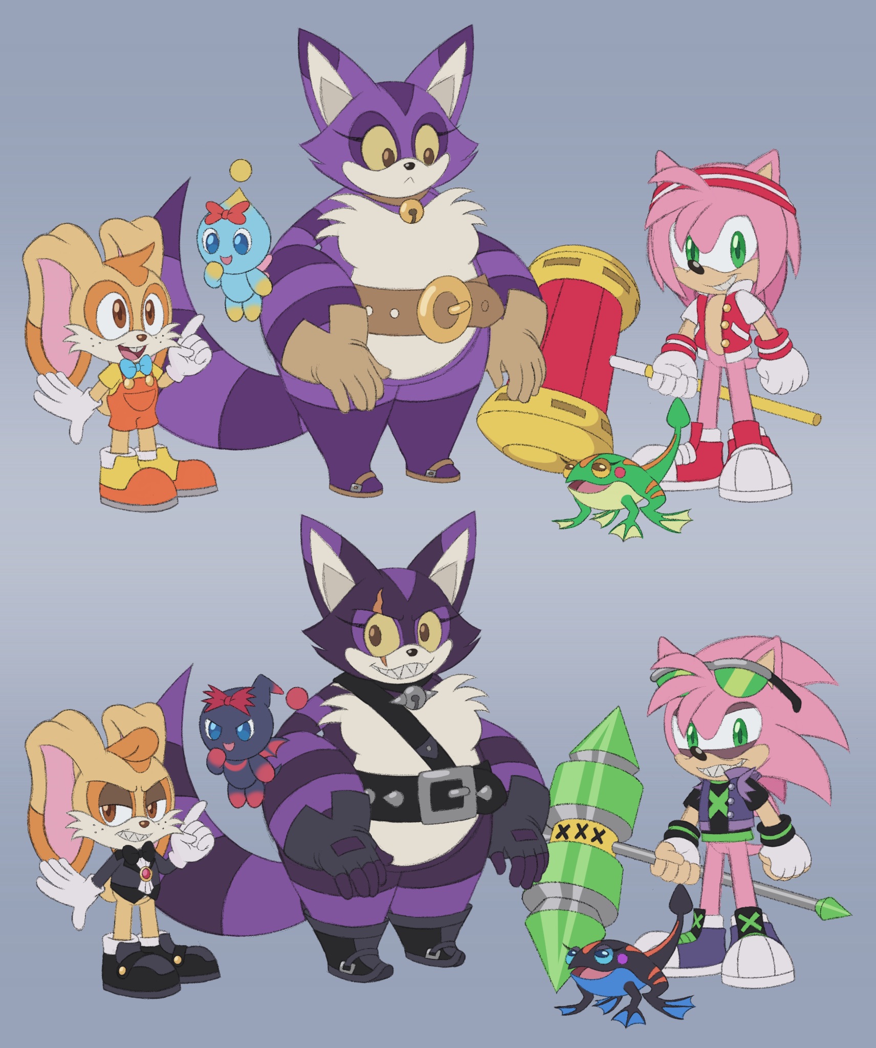 R63 Team Rose and Team Rascal by Itoruna