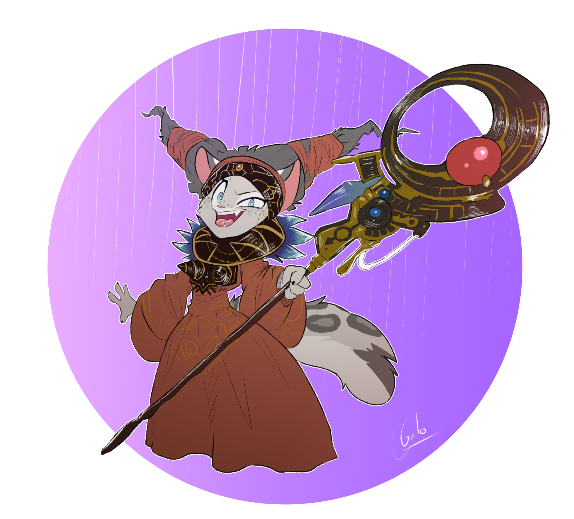 Power Ranger Cubs - Bandora/Rita by SamanthaIndigo