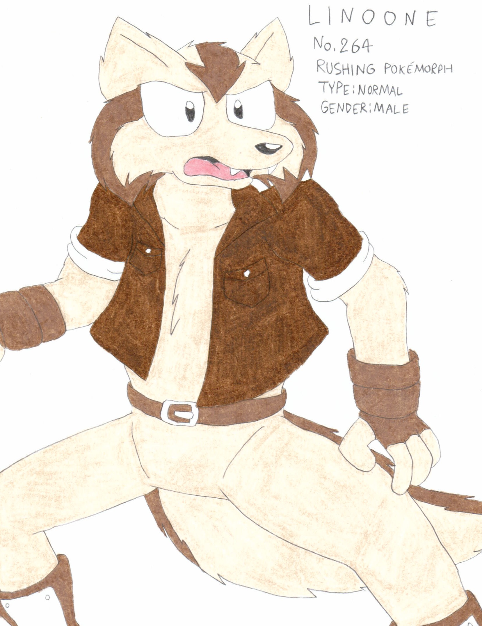 No. 264 - Linoone by UltimatePokemorphs