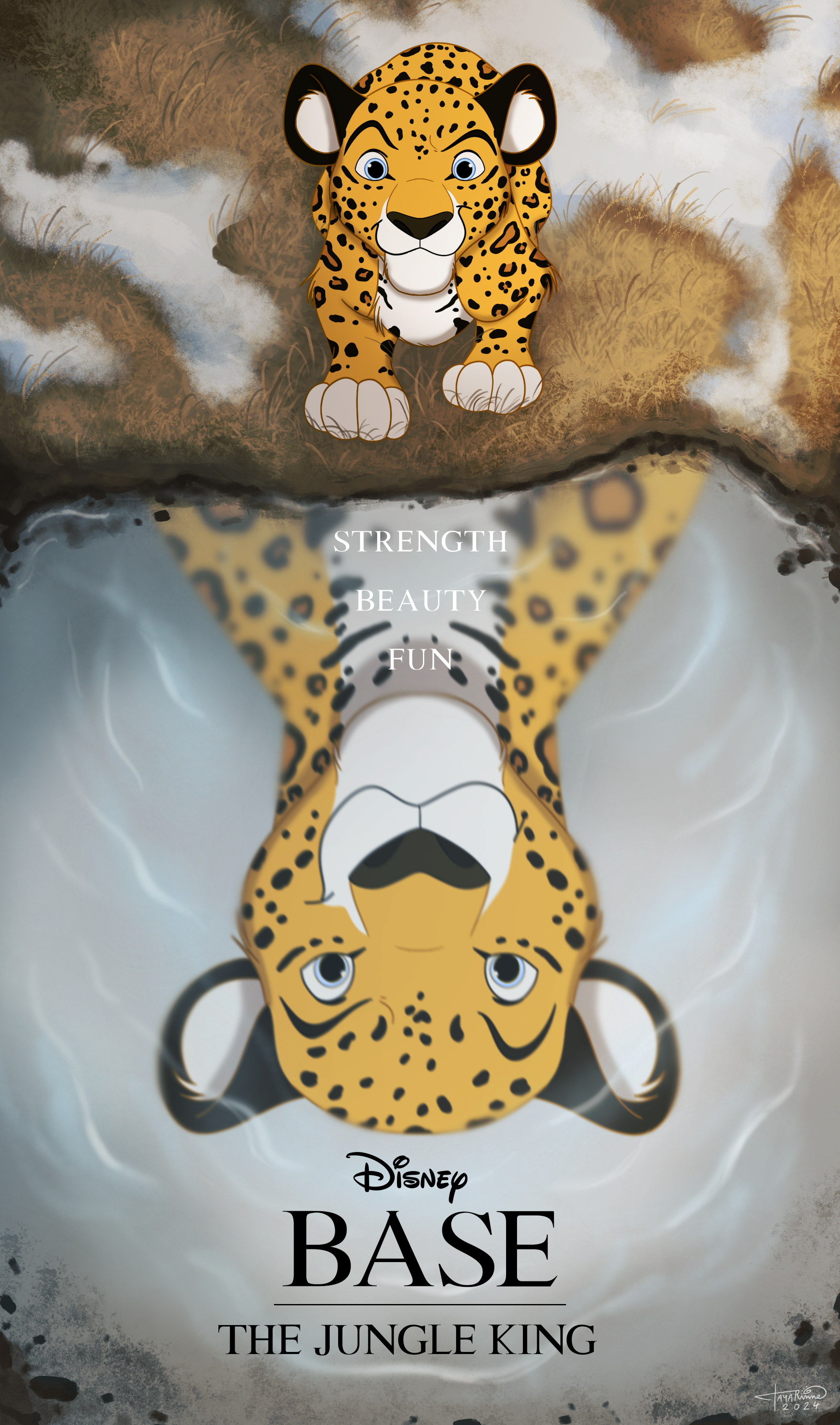 YCH: Mufasa poster 2024 for Base by Tayarinne