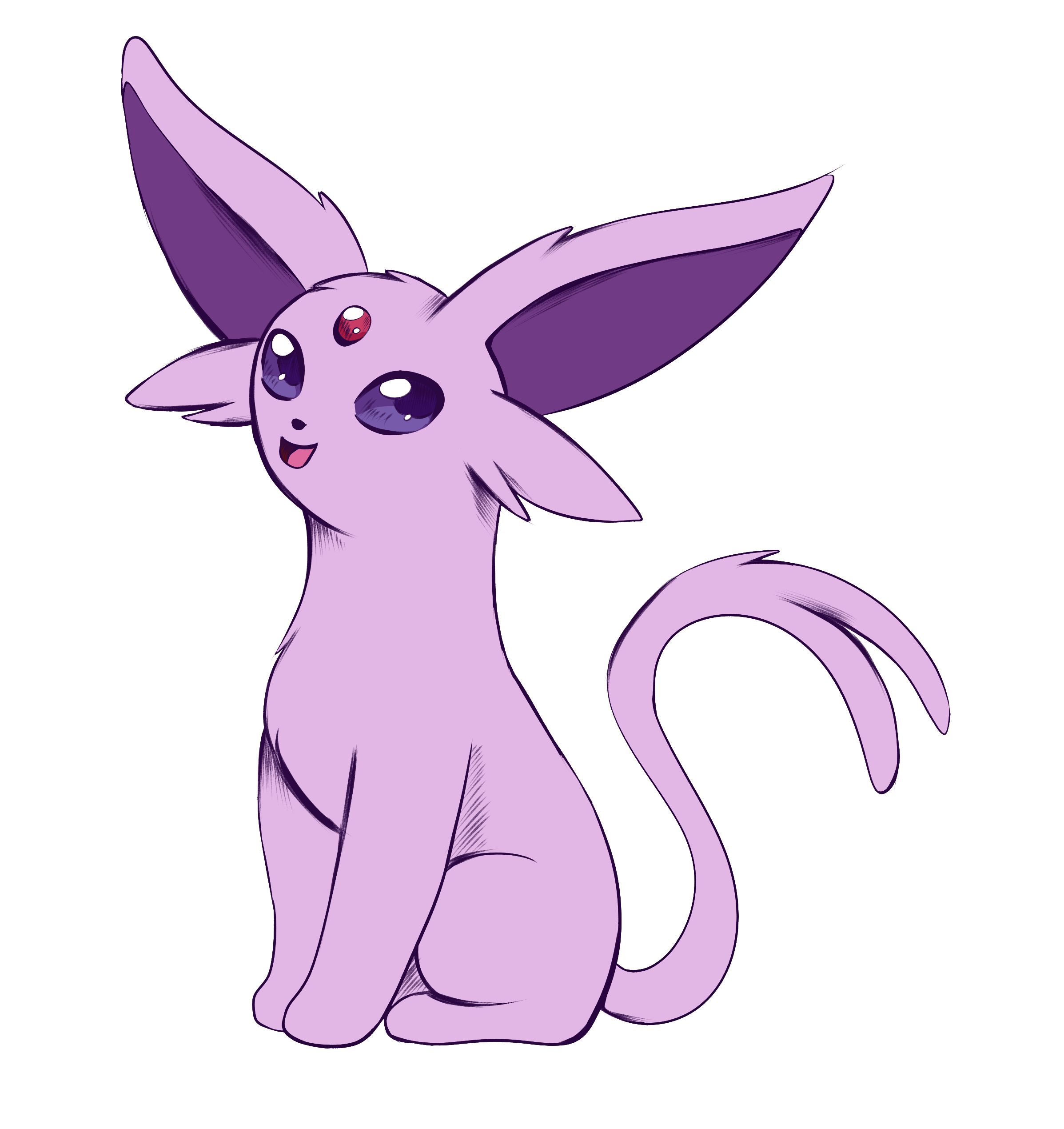 Espeon by LunarTurtle