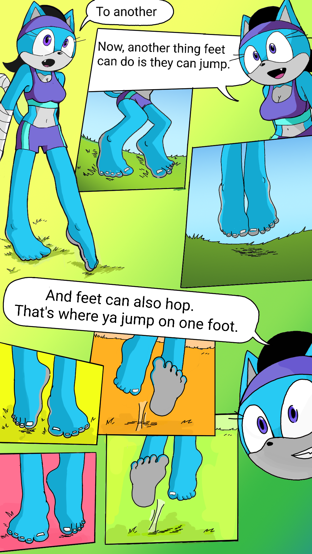 Nancy on the Topic of Feet by LouisEugenioJR1990