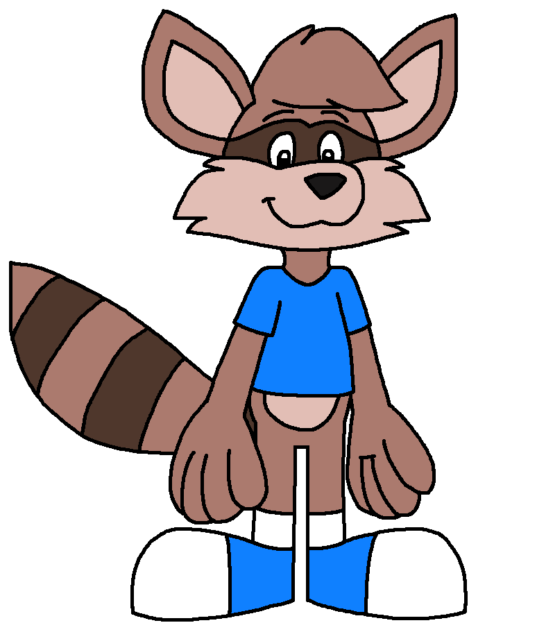 Rocky the Raccoon by ToonlandianFox2002
