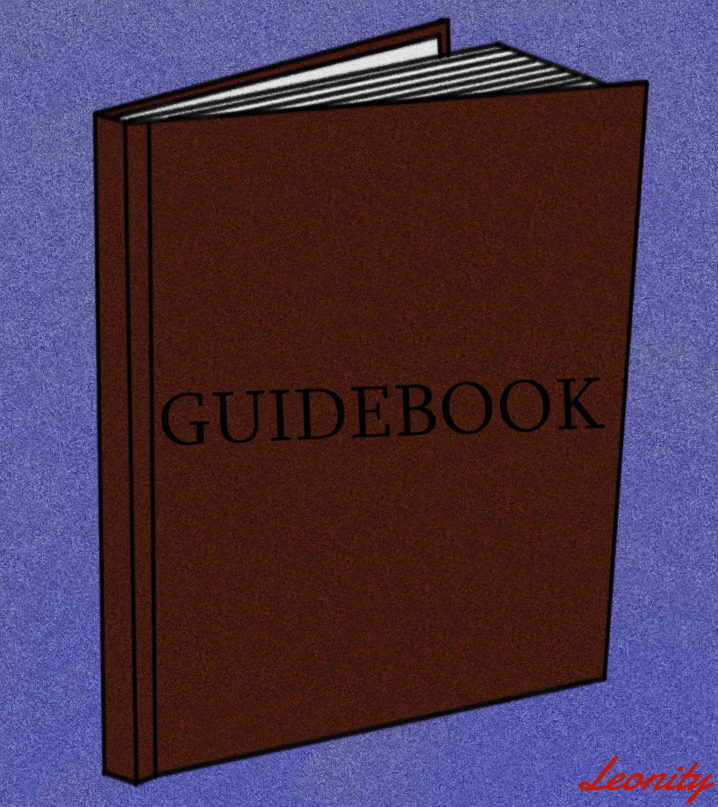 Inktober Day 15: "Guidebook" by Leonity