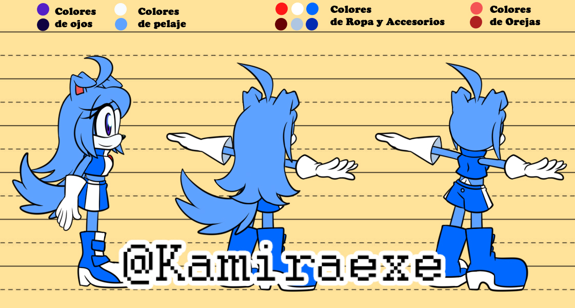 All my FanCharacters from Sonic by kamiraexe