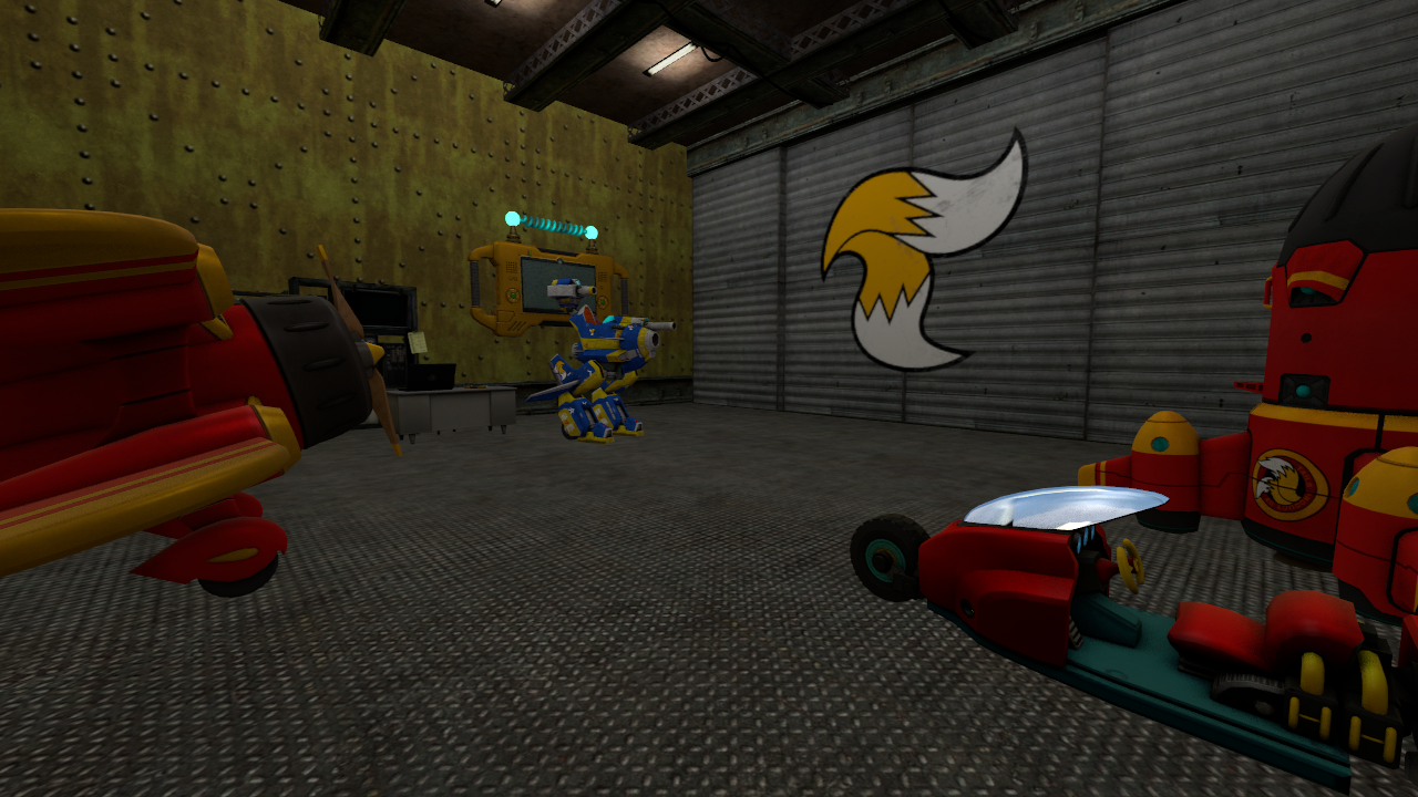 Tails Science Love-Extra Love: Tails Lab Updated by galestar01