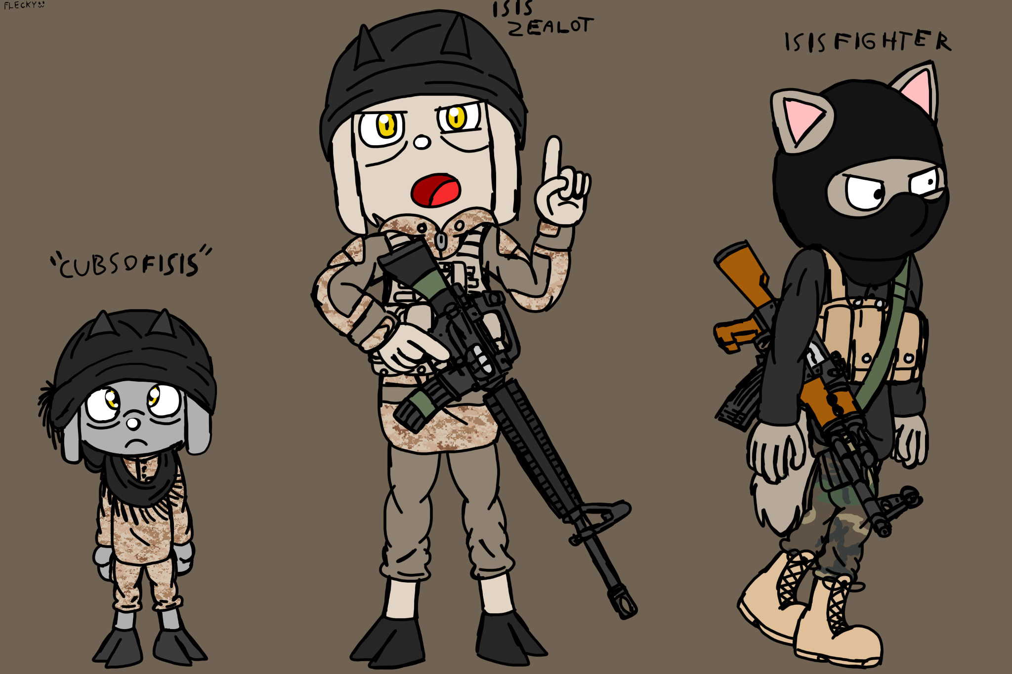 something something ISIS terrorists by ChillStoner