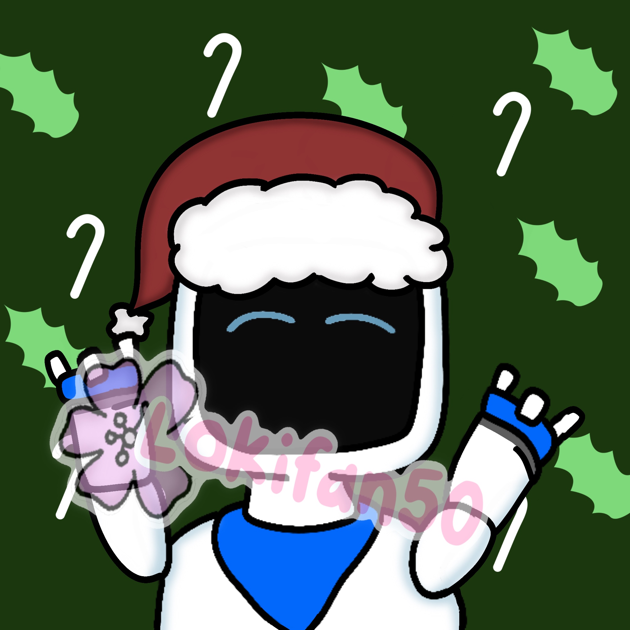 Astro bot Christmas by Lokifan20
