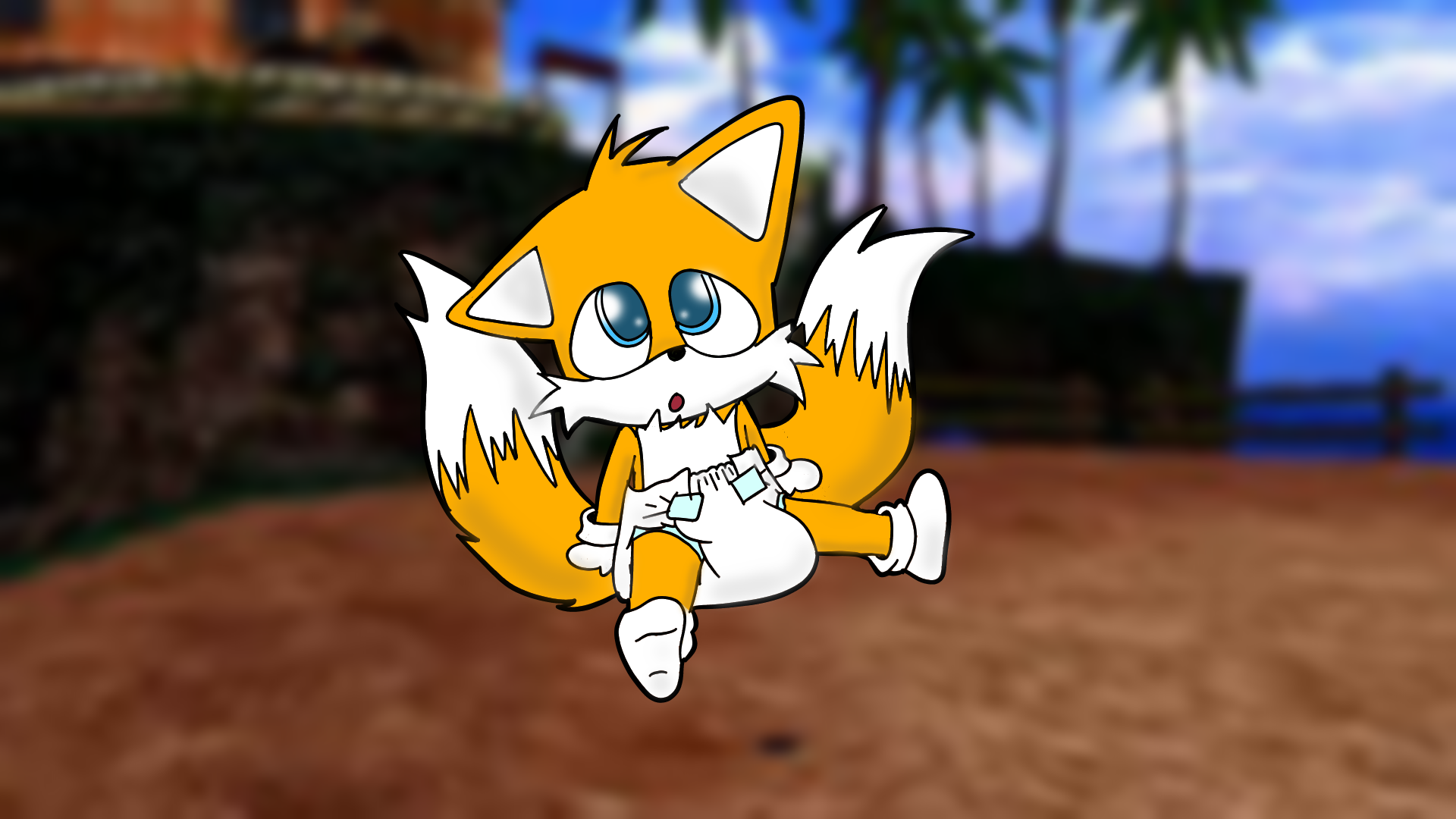 Tails' Accident by MilestheHedgehog