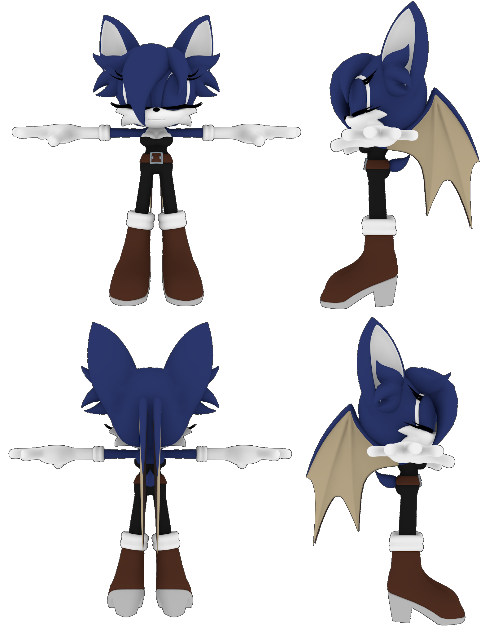 Celene the bat model char belong to Dawnbest/chordsy by Runnhurd