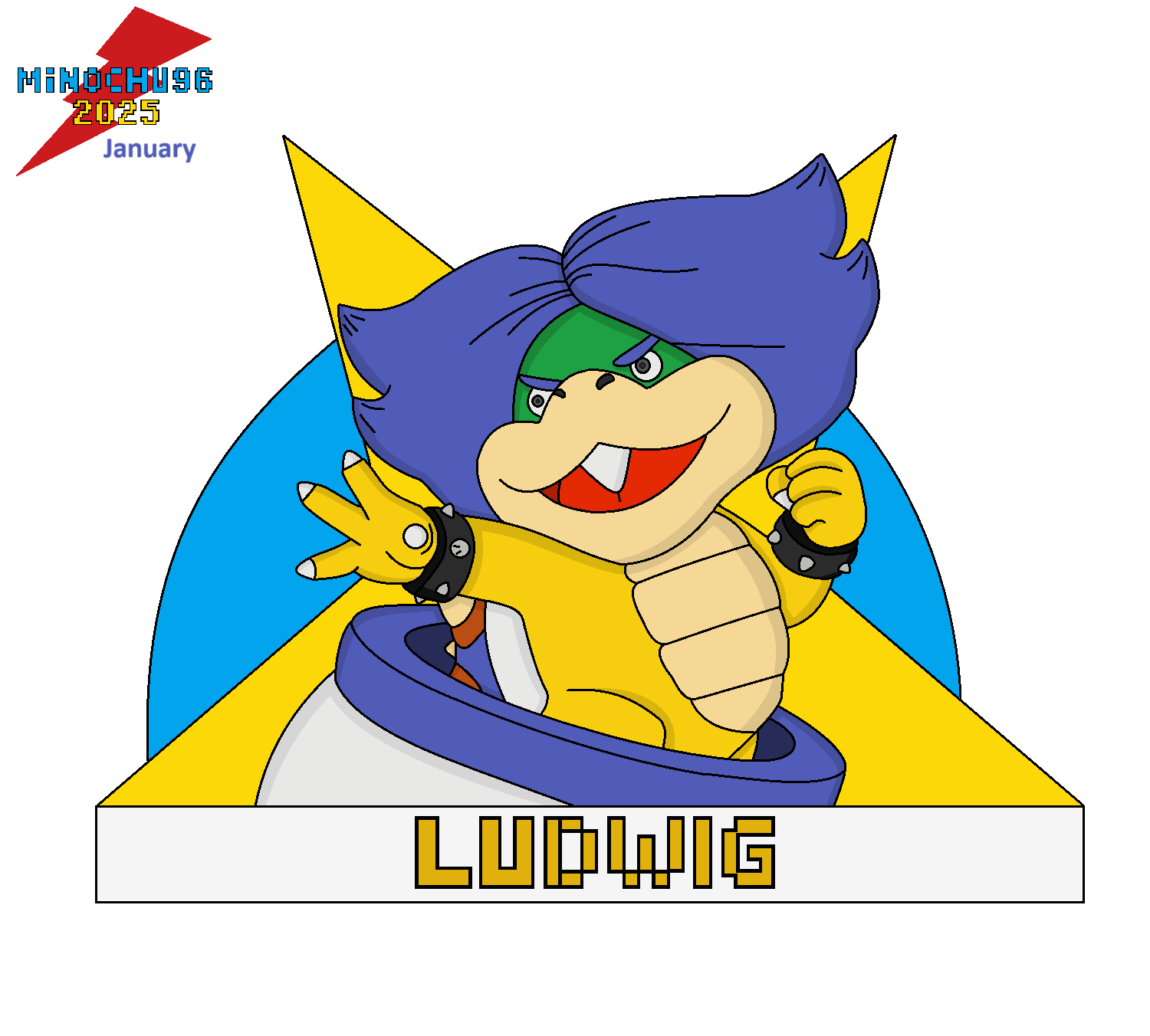 Koopalings (Ludwig / Wendy) by Minochu96