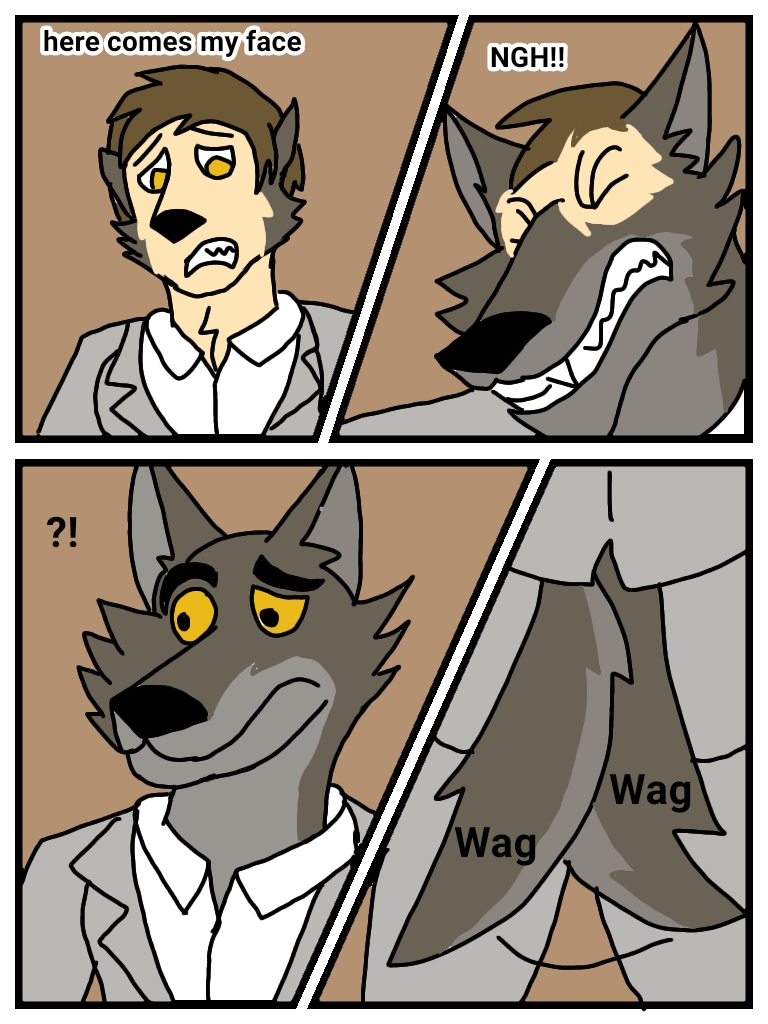 New Suit New Wolf TF by leewolf