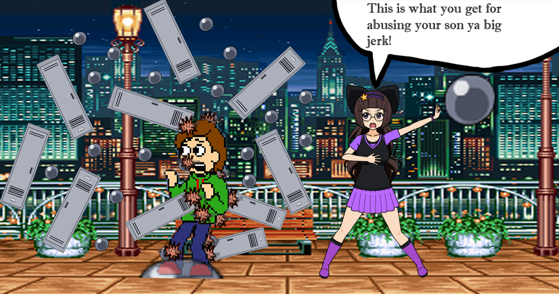 Katashi family attacks Anderson by Deadlysword1000