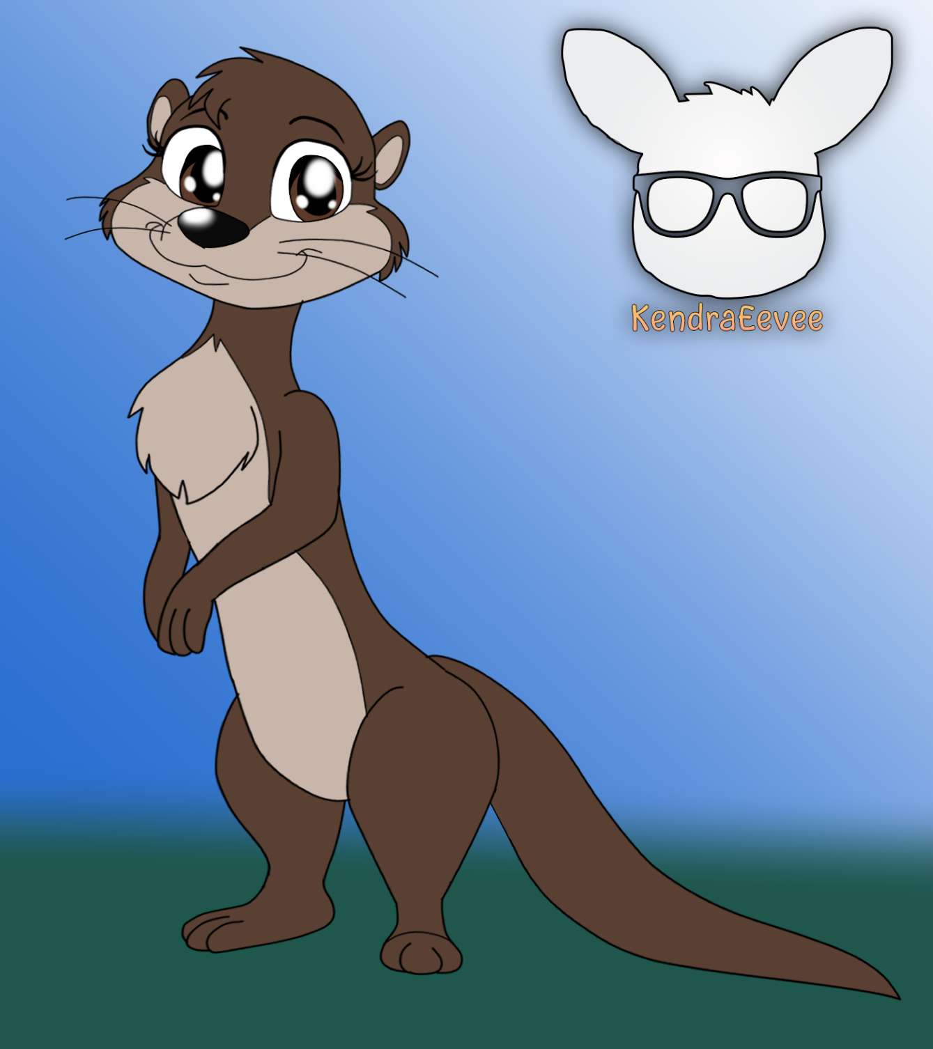 Cute Little Otter by KendraEevee