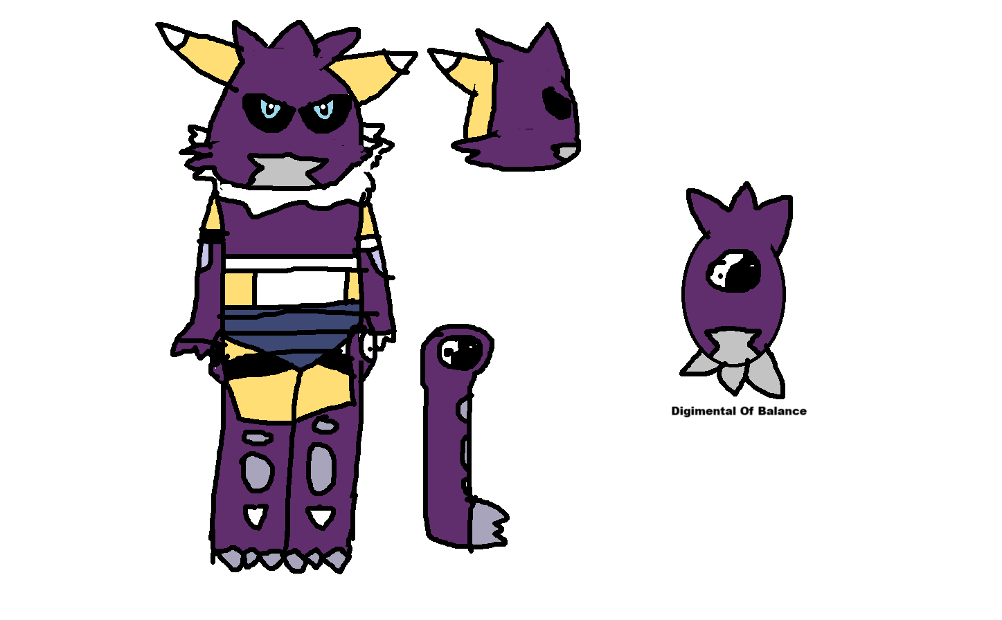 Renamon Armor Digivolution Concept by jeremycrimson