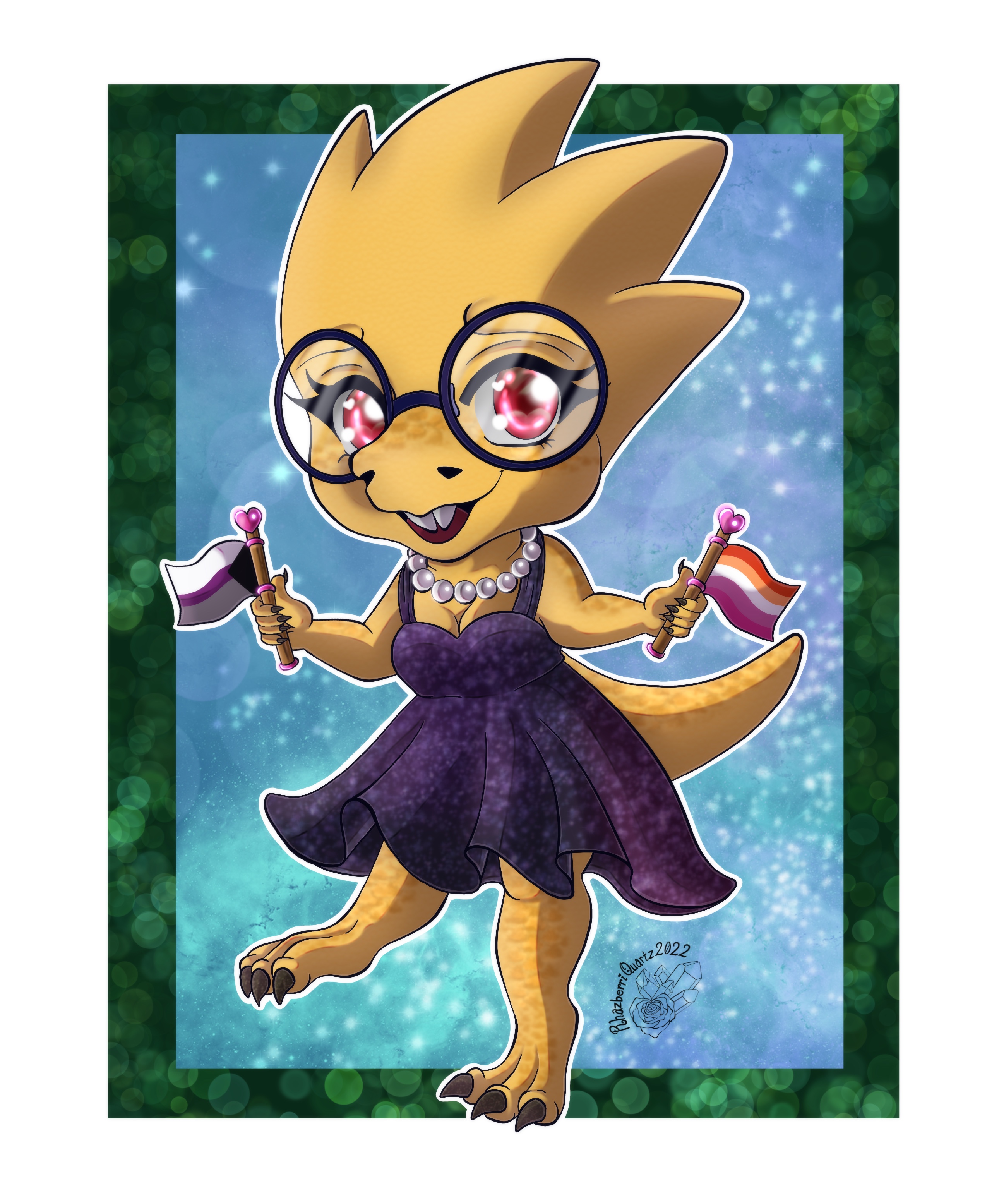 Chibi Alphys by Xan151