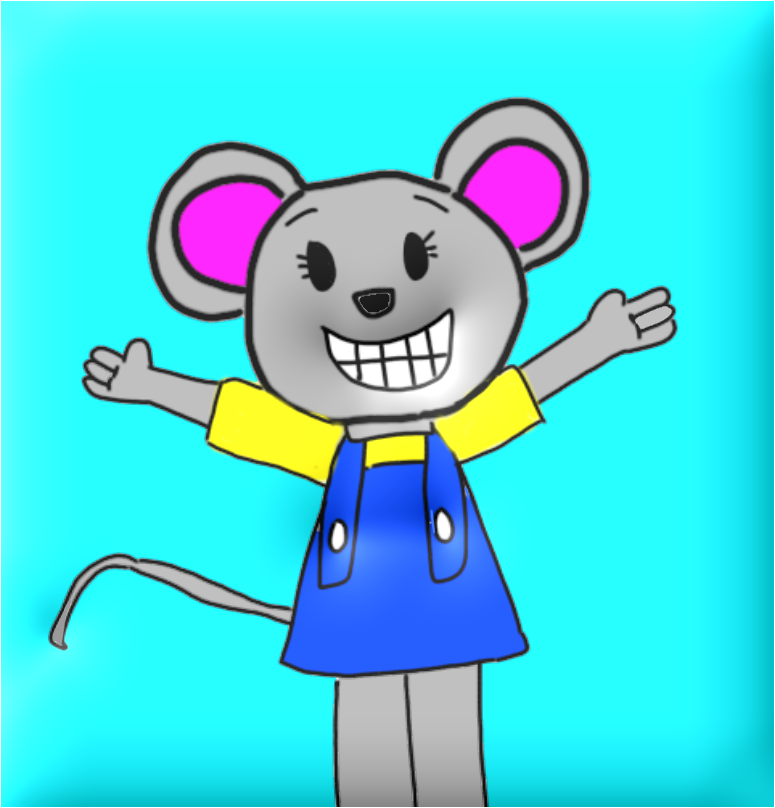 mat the mouse smiling by frogtable125