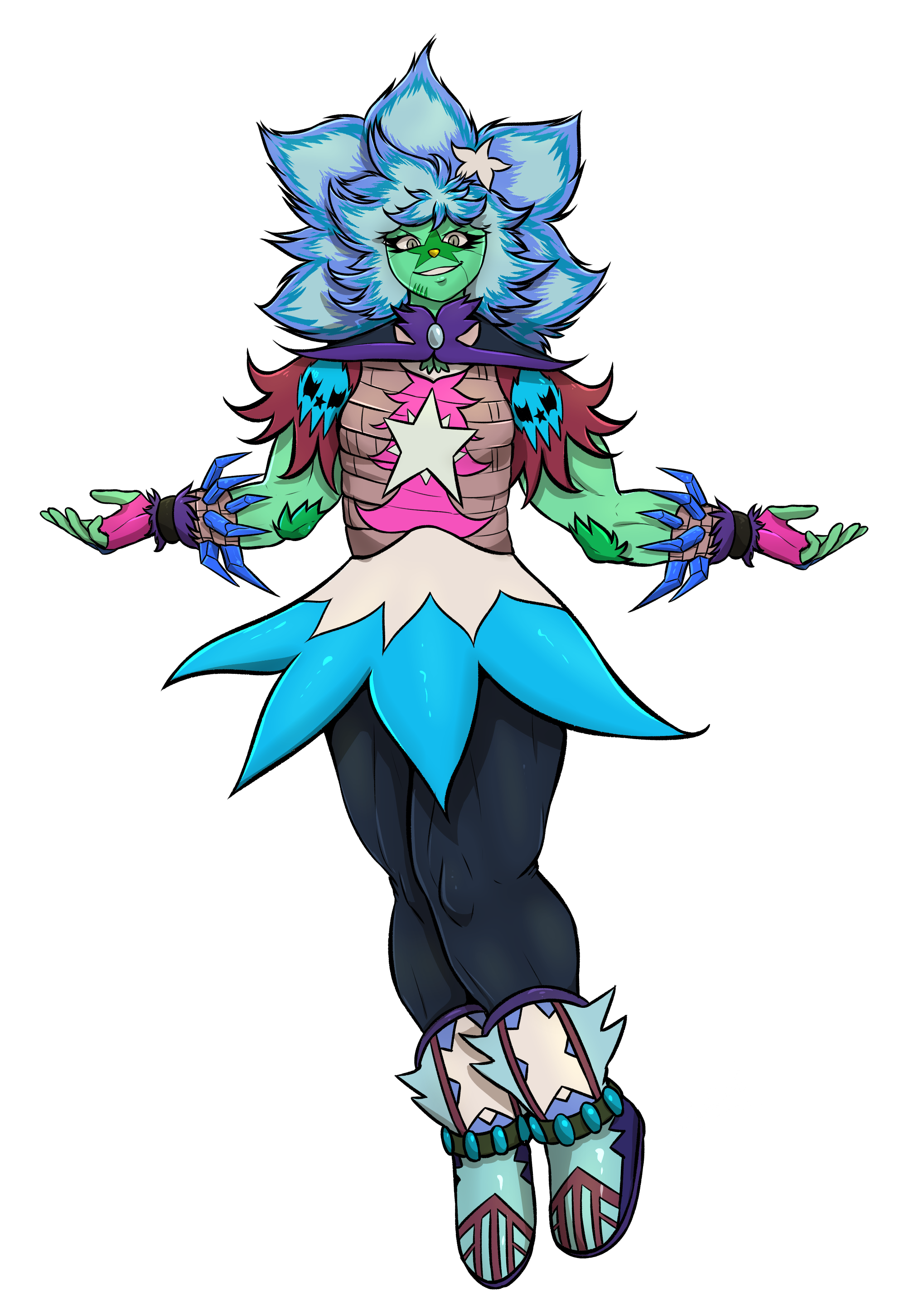 B-day gift for TheBlueGuy by Natt333