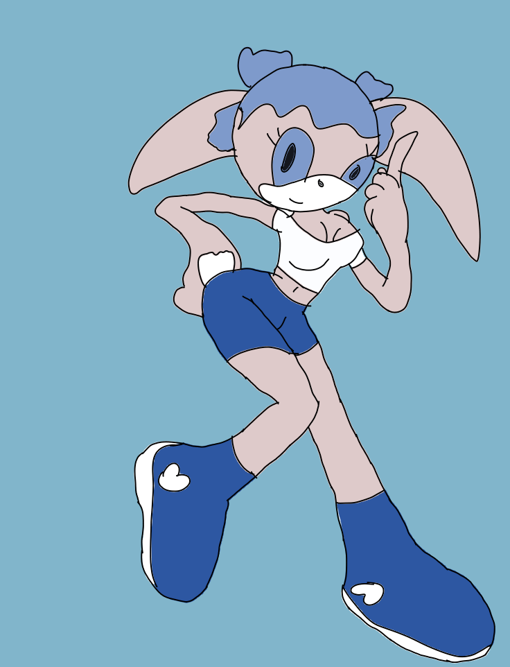bunny sonic oc by OfficalCherry