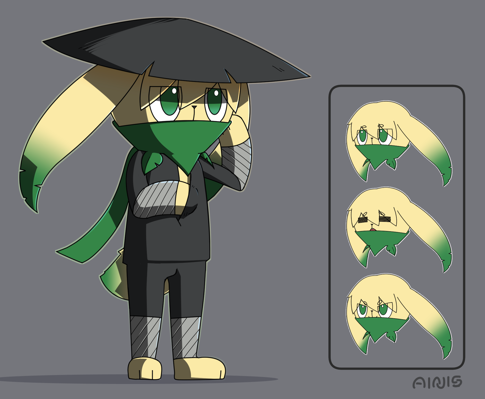 Ninja Rabbit by Ainis