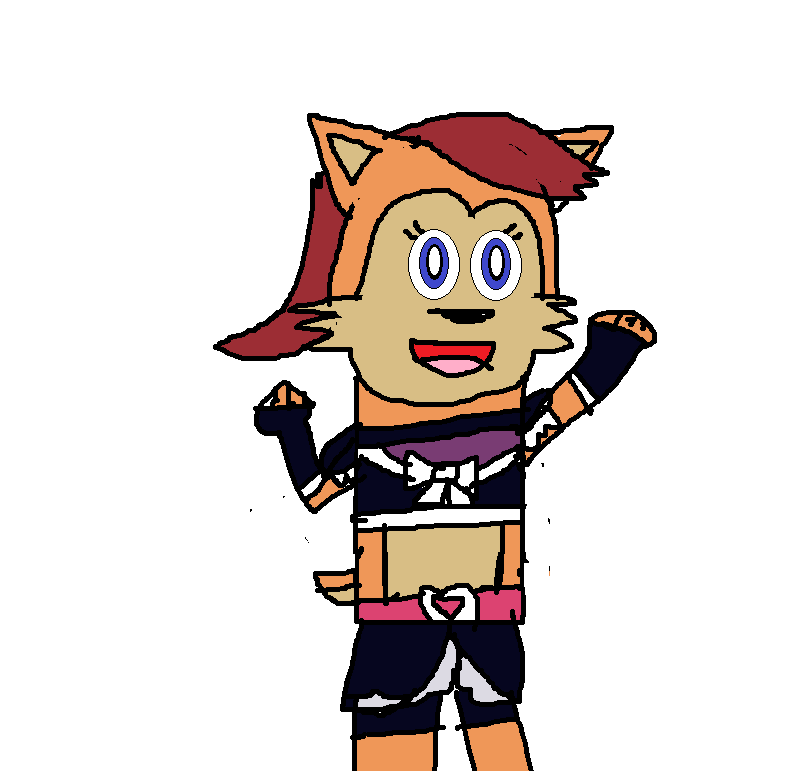 Sally Acorn As Cure Black 2025 by jeremycrimson