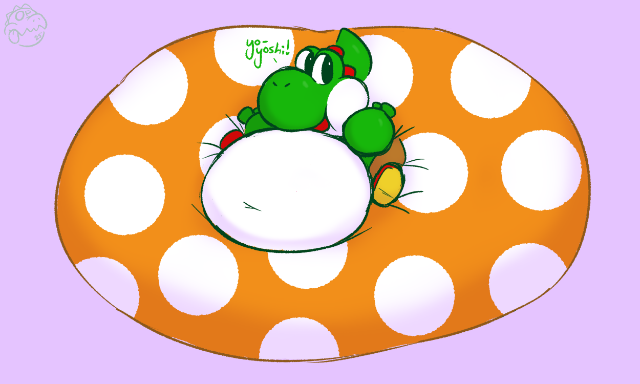 Baby Yoshi by OverfedPets