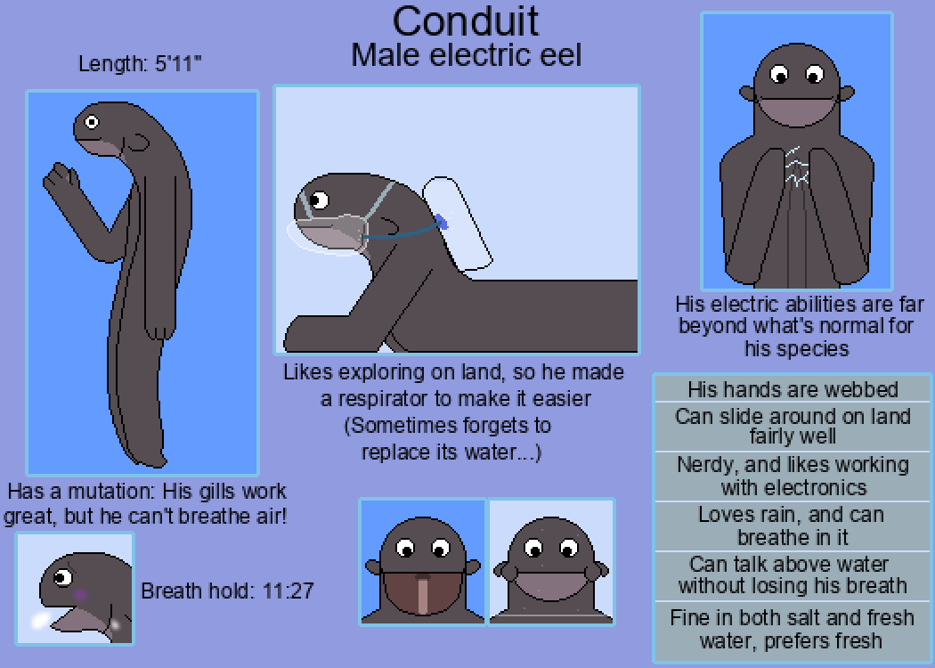 Conduit the electric eel by lolboy4