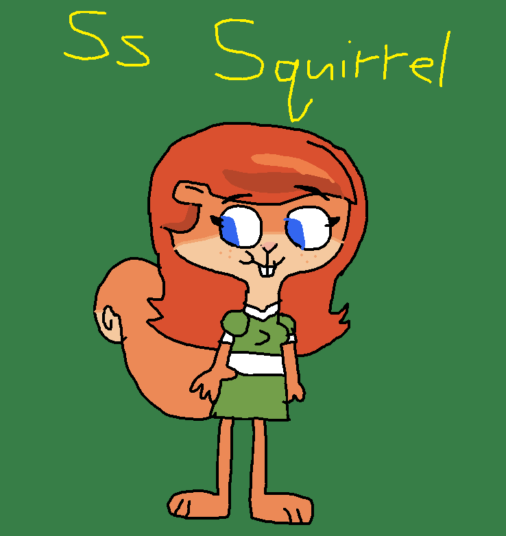 S is for Squirrel #2 (My Version) - Sue Squirrel by ToonDisneyXD2009
