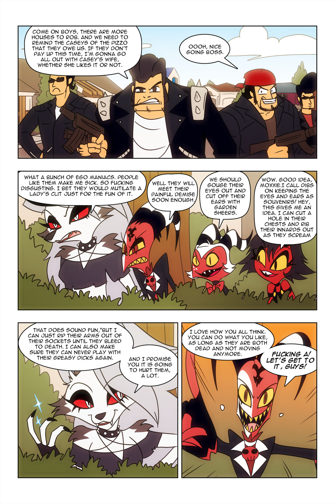 Loona the Caretaker page 5 by MetalBrony823