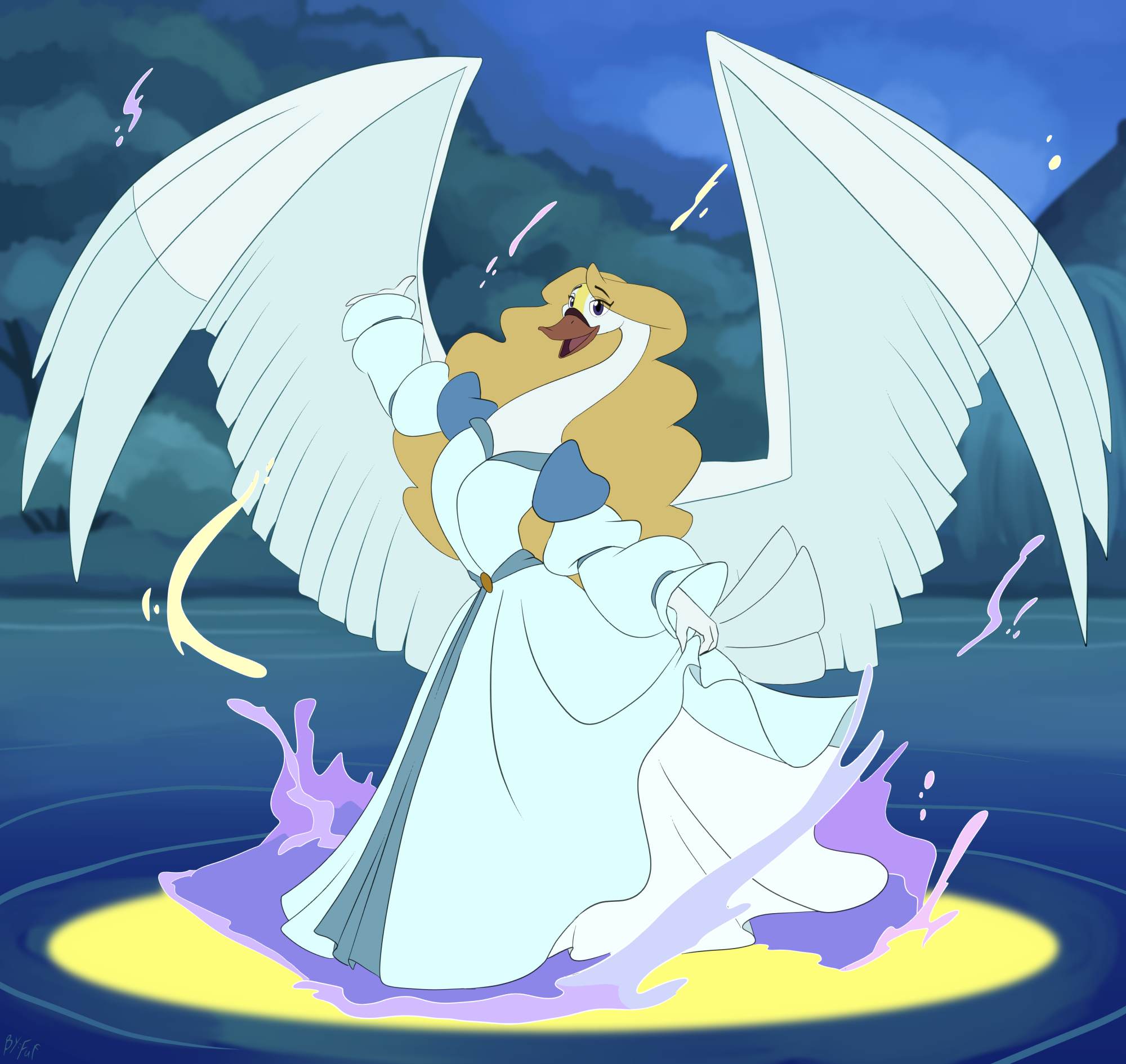 Odette The Swan Princess By Celestialjade 7216