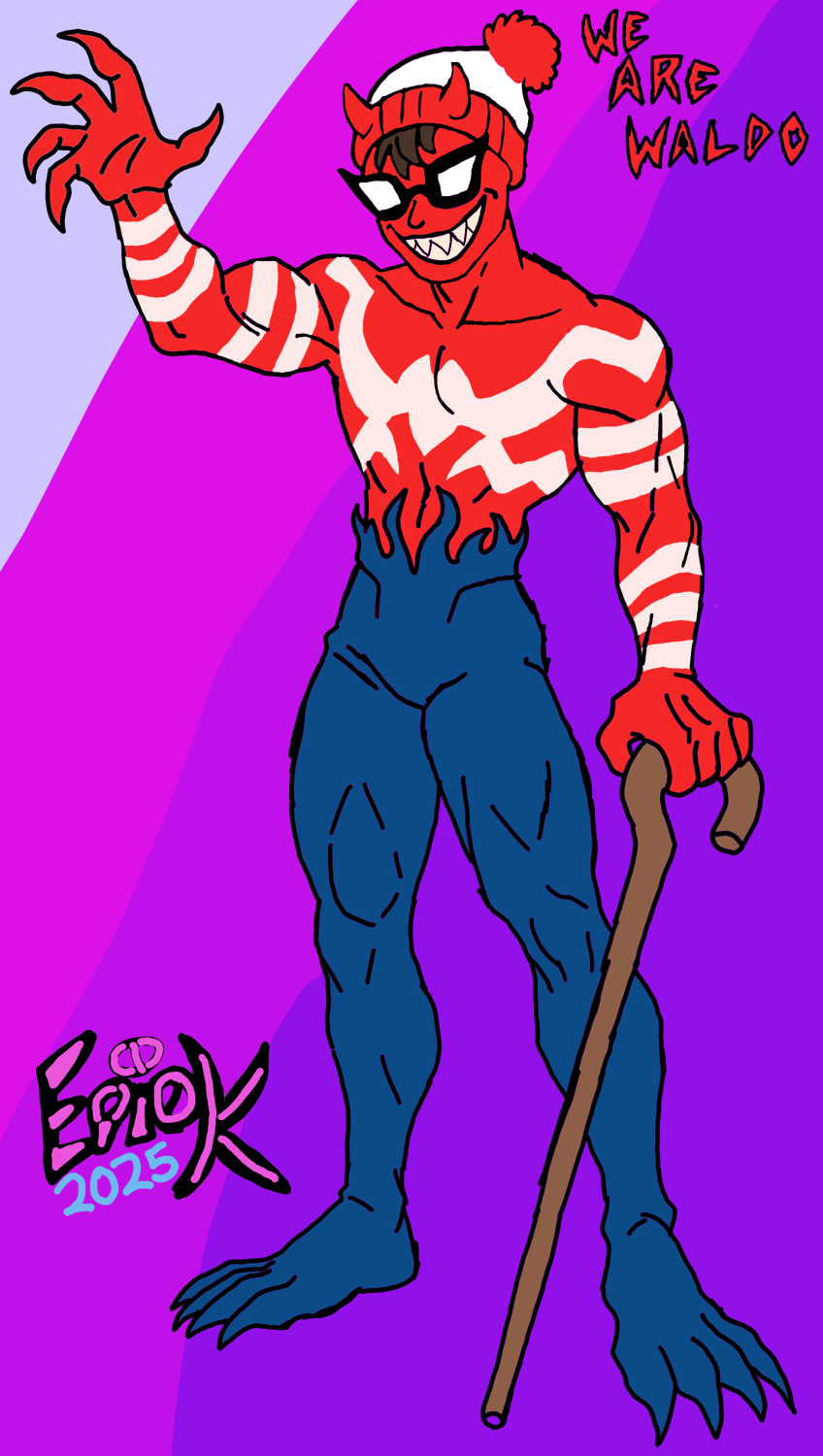 Where's Waldo by KINGandQUEENofEPIOKS