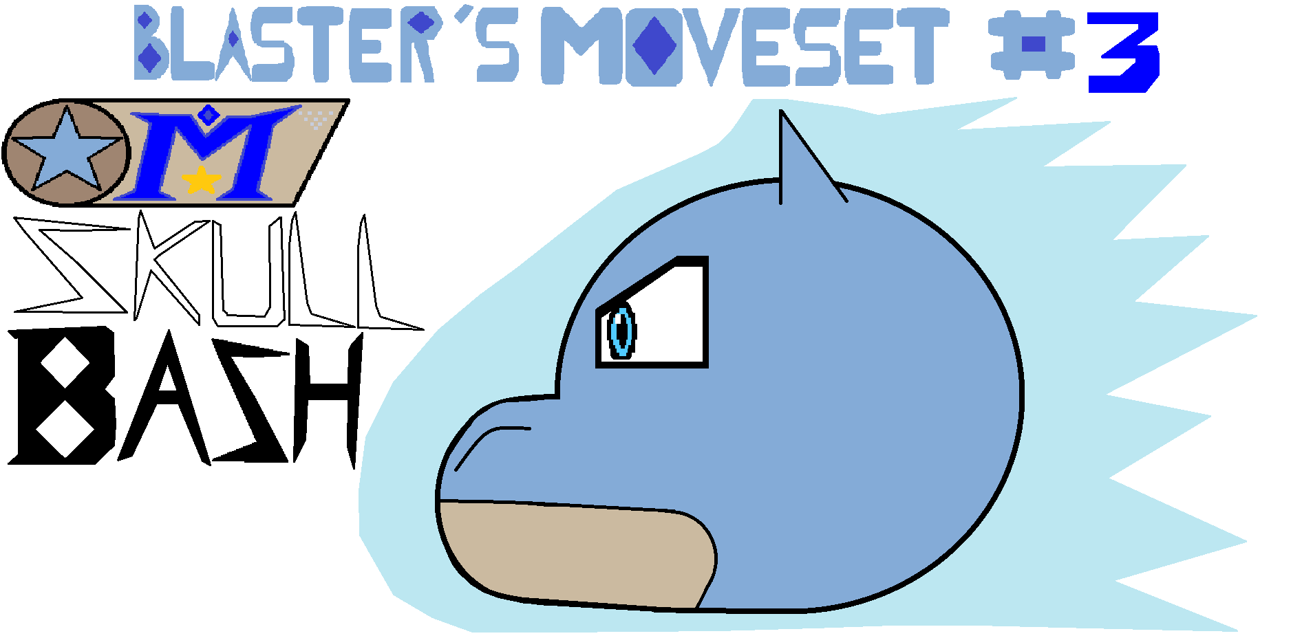 Blaster's Moveset #3- Skull Bash by Multiman18