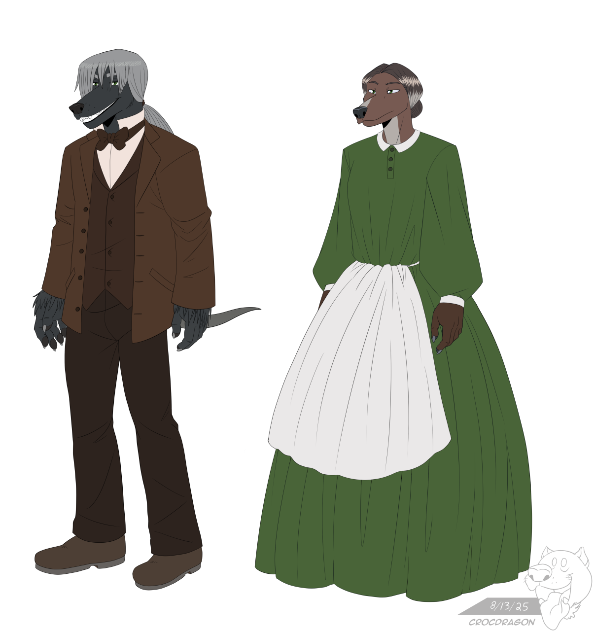 Characters For Gragor (3) by Crocdragon