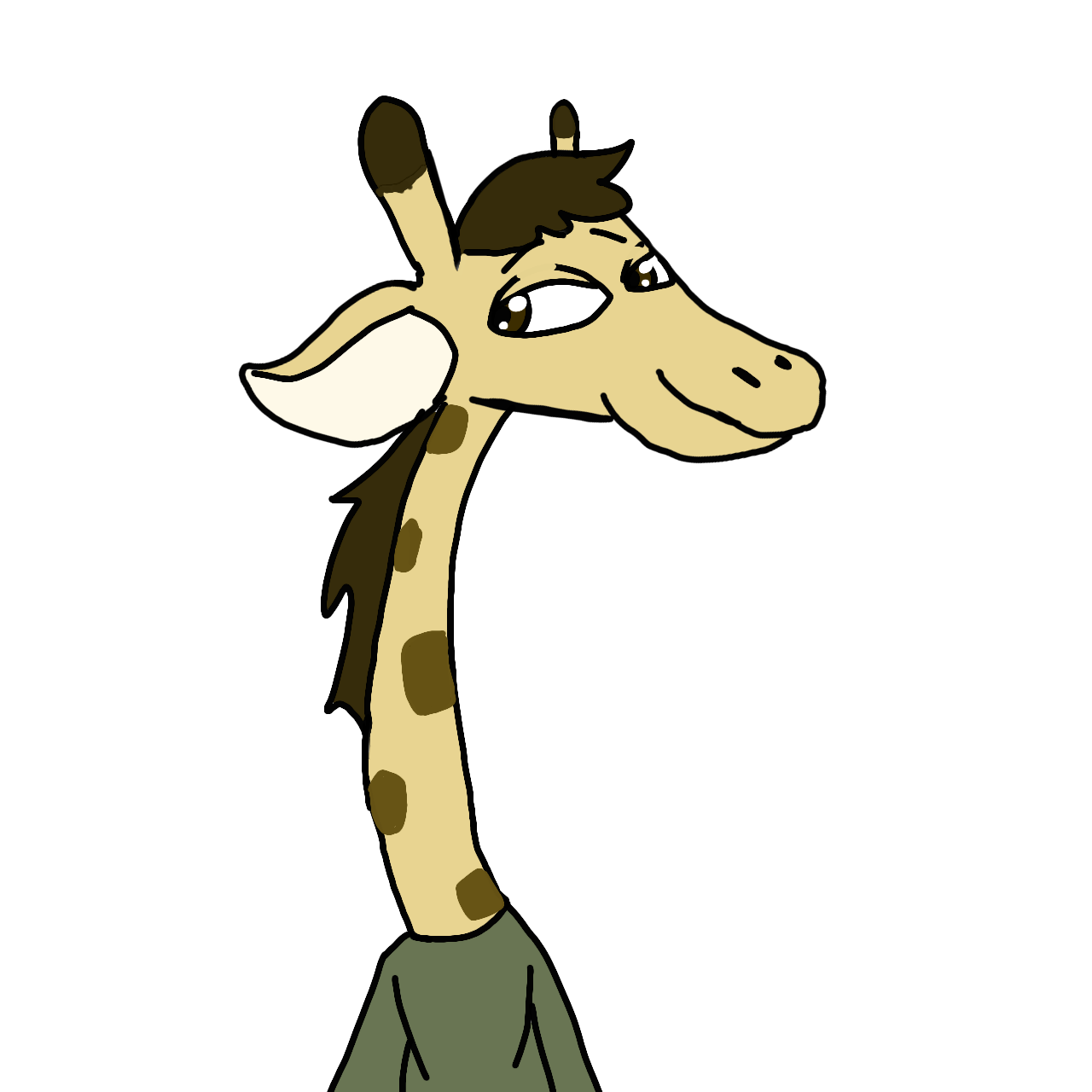 Giraffe guy by sedajasmin4