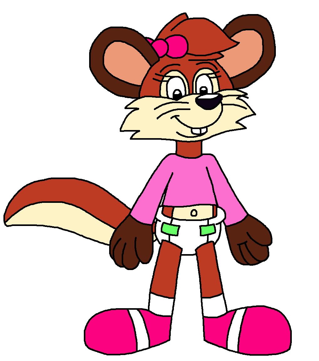 Abigail Squirrel by CartoonFoxArt2002