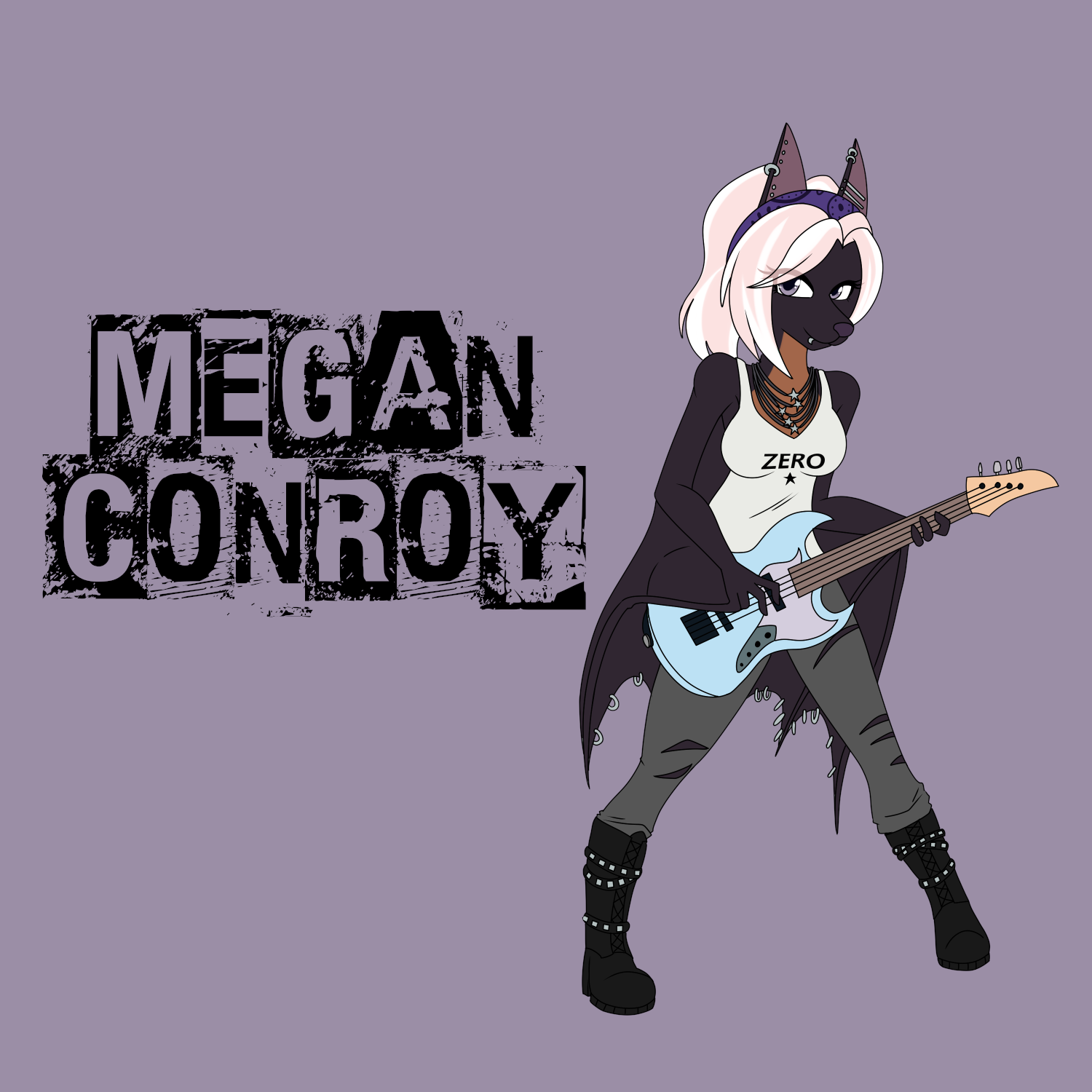 Megan Conroy, Best Friend and Total Rock Star by ShadowedEmber