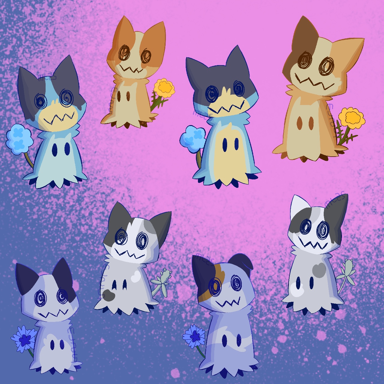 Bluey Mimikyu! by MajorLionhunk