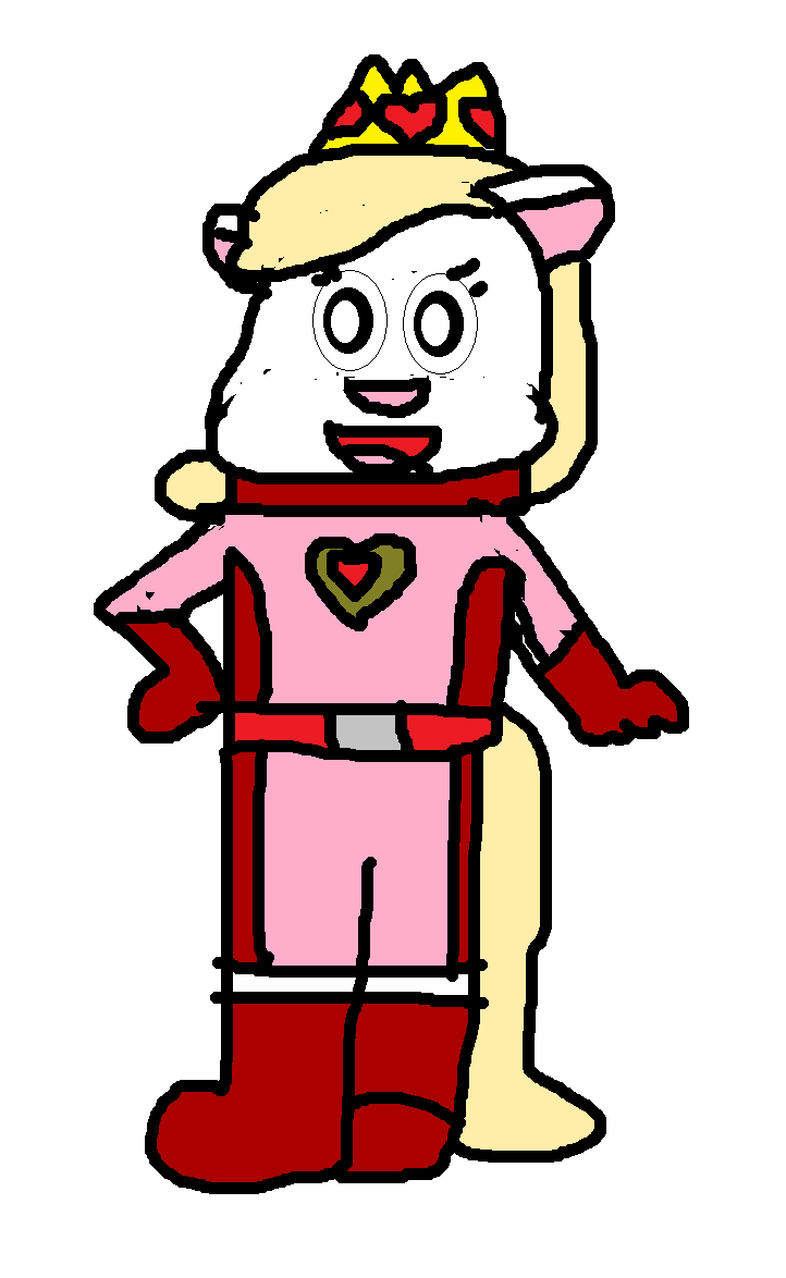 Minerva Mink In Mario Kart Biker Princess Costume by jeremycrimson