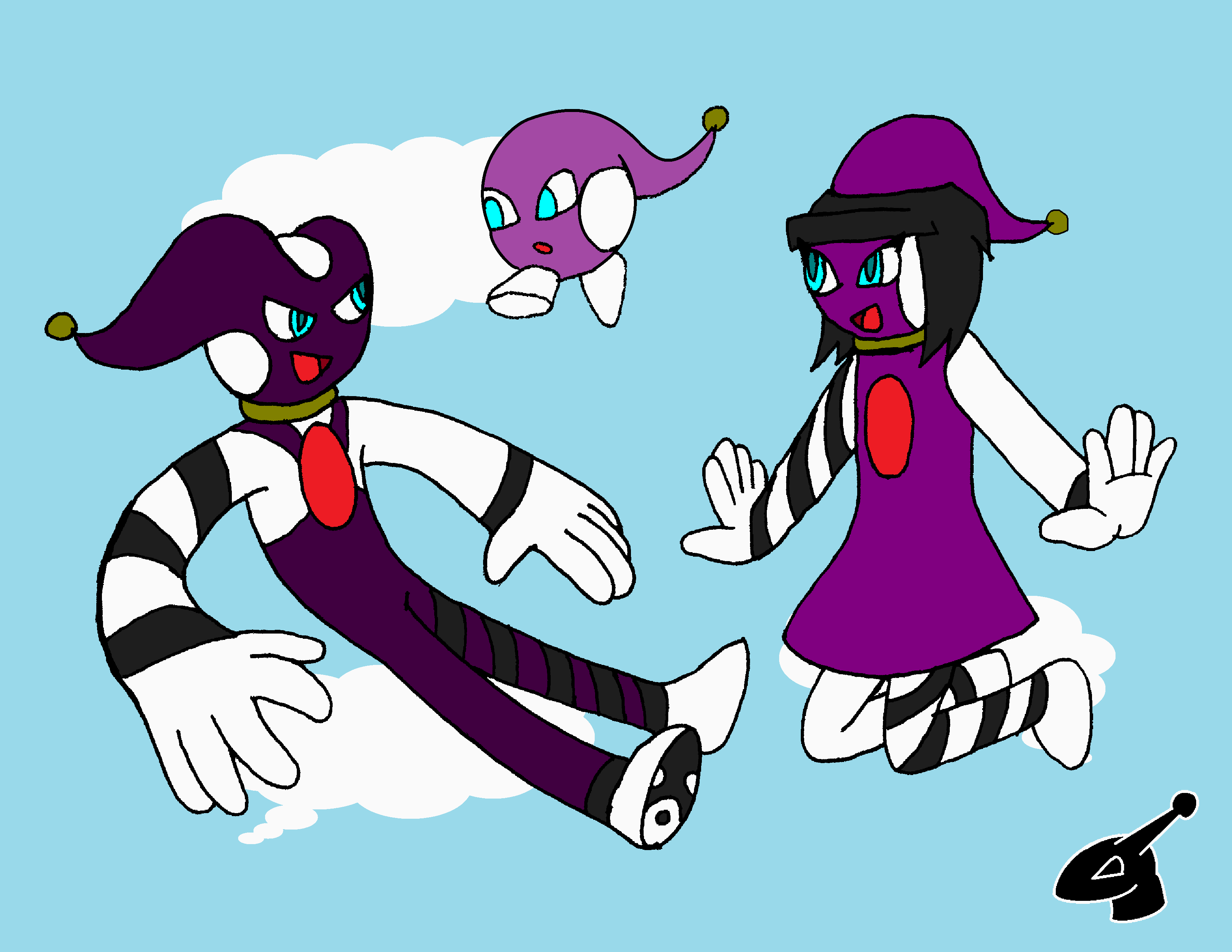 Jester Fakemon by kaijubunny