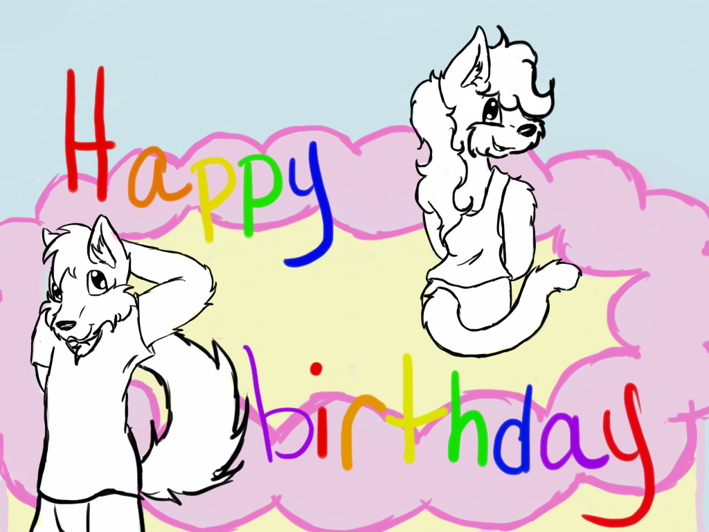 happy birthday by UrDeerFriend